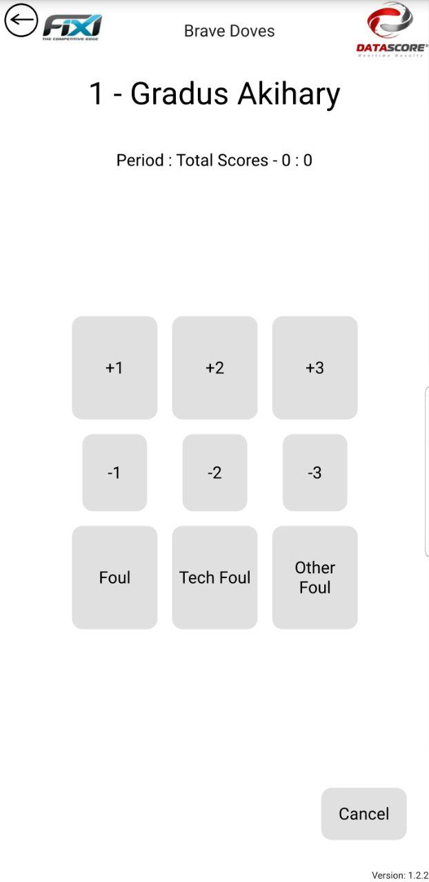 New FiXi Scoresheet Mobile App - Fixi